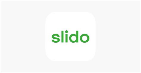 ‎slido Qanda And Polling On The App Store