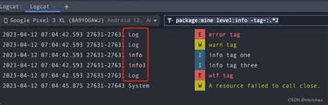 android 新版 logcat 操作小技巧 logcat的用法 csdn博客