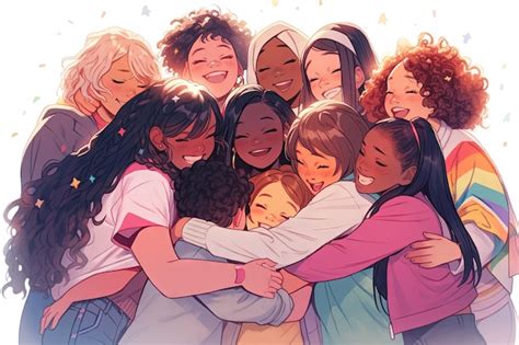 Premium Photo Empowered Intersectionality Lgbtq Diversity Flourishes At The Intersections Of