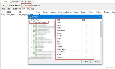 【mysql】navicat创建子用户以及设置权限navicat新建用户并赋予权限 Csdn博客