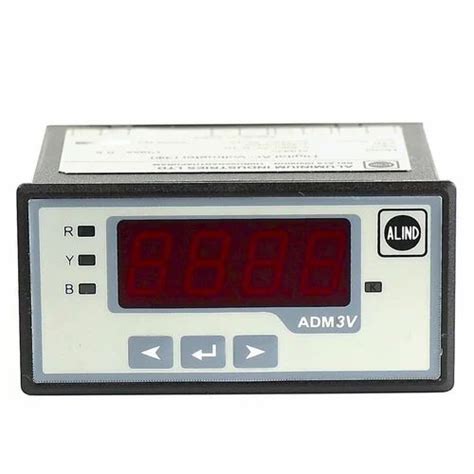 Digital Alind 3 Phase Voltmeter Dimension 48 Mm X 96 Mm X 75 Mm