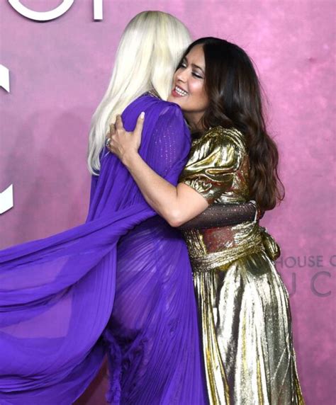 Lady Gaga Filmed A Love Scene With Salma Hayek That Was Cut From House Of Gucci Celebrity News
