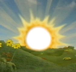 Teletubbies Rising Sun Design Template Pixiz