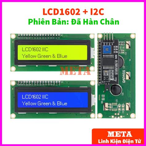 Mua Màn Hình Lcd 1602 Xanh Lá Xanh Dương Lcd1602 Mạch Chuyển đổi