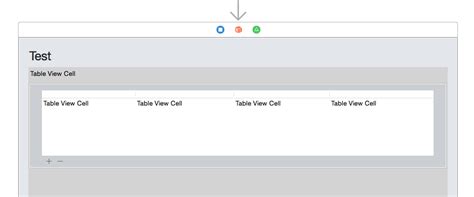 Xcode Nstableview Inside Nsoutlineview And Nsview Encapsulated Layout