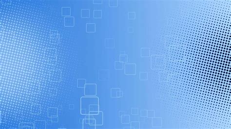 Royal Blue Color Rotating Circular Dots With Moving Square Shapes Modern Geometrical Background