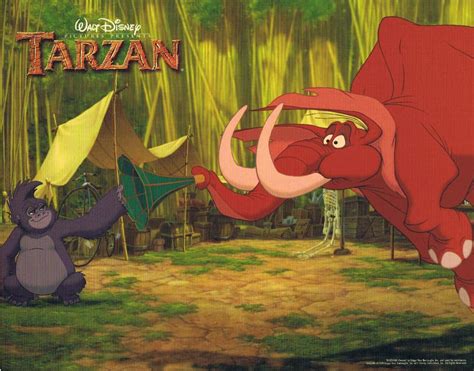 Tarzan Original Lobby Card 5 Minnie Driver Glenn Close Disney