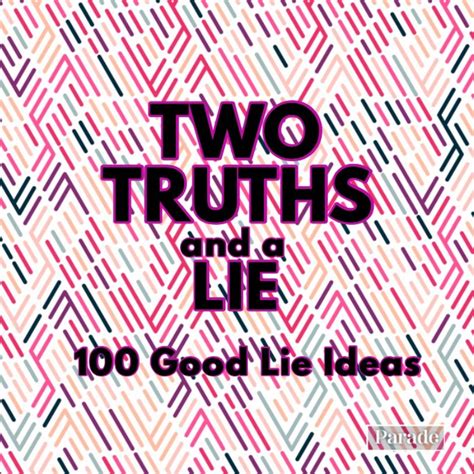 Two Truths And A Lie Ideas For 2025 T Ideas For Men Who Have