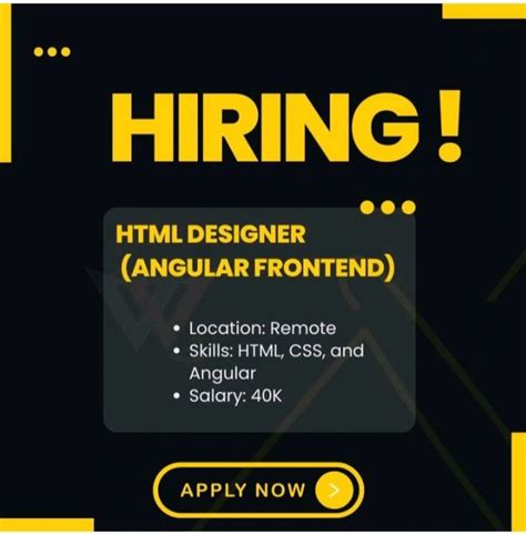 Shailja Arya On Linkedin Html Designer Angular Frontend Hiring 🛑 Comment Interested