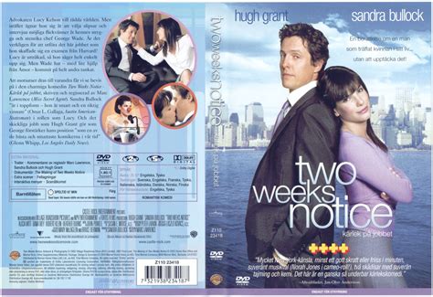 Two Weeks Notice Movie Poster