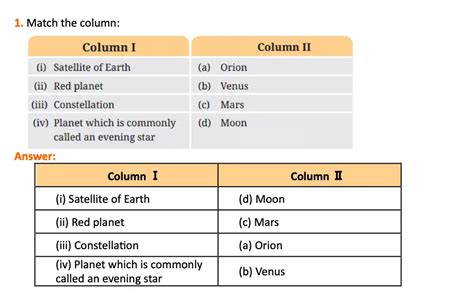 Class 6 Science Chapter 12 Beyond Earth Ncert Solutions Odinnclasses