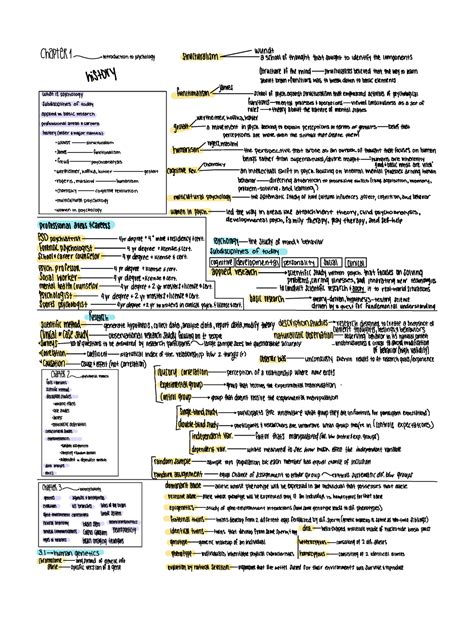 Unit 1 Exam Review PSY 2012 Studocu