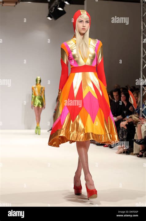 Model London Fashion Week Springsummer 2013 Pam Hogg Catwalk