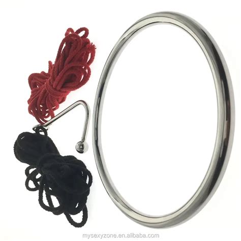 Newest Male Bondage Sex Toys Ring Stainless Steel Bondage Gear Erotic Toys For Male And Female