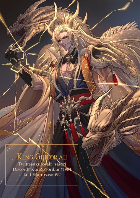 King Ghidorah Godzilla And More Drawn By Kurosaki Sasori Danbooru