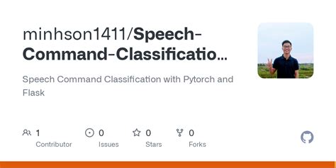 GitHub Minhson Speech Command Classification With Flask Speech Command Classification