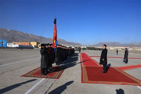 Монгол Улсын Ерөнхийлөгч У Хүрэлсүх Зэвсэгт хүчний 340 дүгээр ангид ажиллав