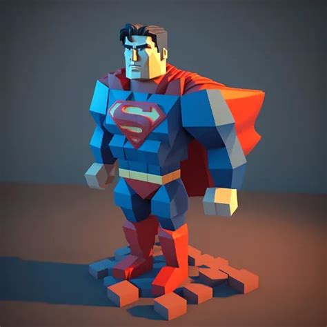 custom voxel characters midjourney prompt promptbase