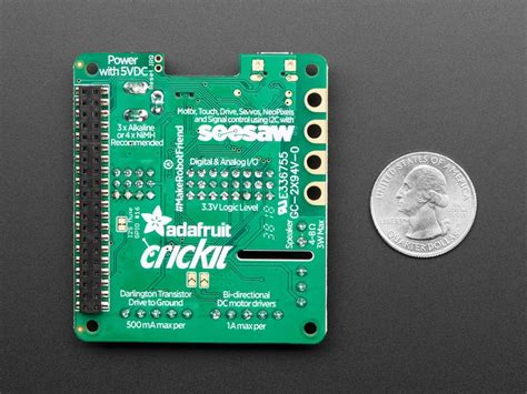 Adafruit Crickit Hat For Raspberry Pi Id 3957 Adafruit Industries