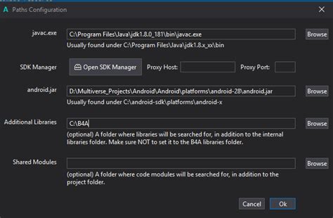 Solved B4a Additional Lib Path Save Issue B4x Programming Forum