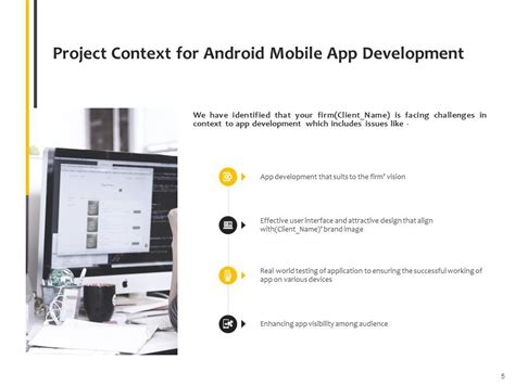 Android Mobile App Development Proposal Powerpoint Presentation Slides