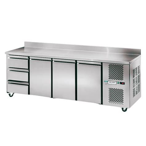 Хладилен шкаф среднотемпературен хладилник вертикален хладилник минусов хладилник иноксов