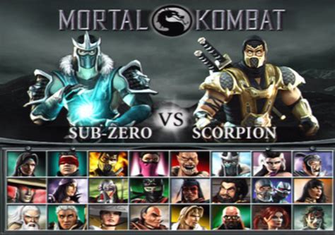 Mortal Kombat Deception All Characters