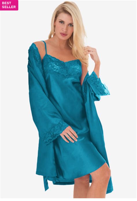 13 Plus Size Satin Robes Where To Shop The Huntswoman