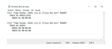 Create Cue File For Psx Games From Multiple Audio Tracks And Convert