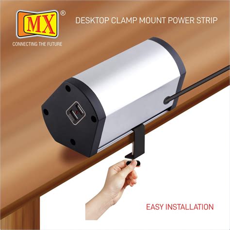 Mx Premium Power Console 6 13 Amp 2 Universal Sockets With 2 Usb Charging Port Extension Board