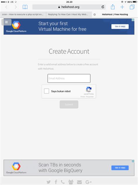 How To Create New Account With Helio Host Questions Helionet