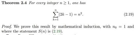 Solved Exercise Find A Formula For The Sum Of The First Chegg