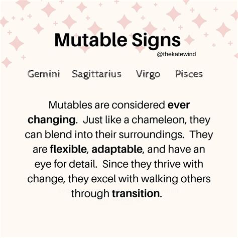 What Does It Mean To Be Mutable In Astrology Eatdro