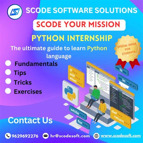 Scode Software Solutions On Linkedin Pythonpower Codesmart