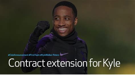 오피셜 토트넘 카일 워커 피터스와 장기 재계약2023년까지