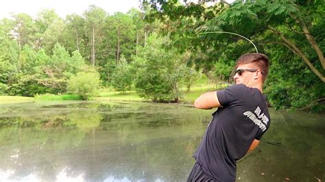How To Fish Small Ponds Bass Fishing Tips Youtube