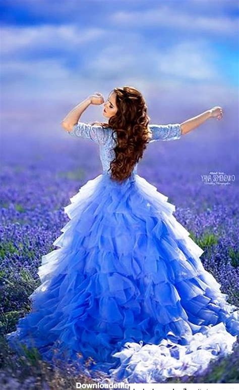 عکس دخترانه ابی صورتی