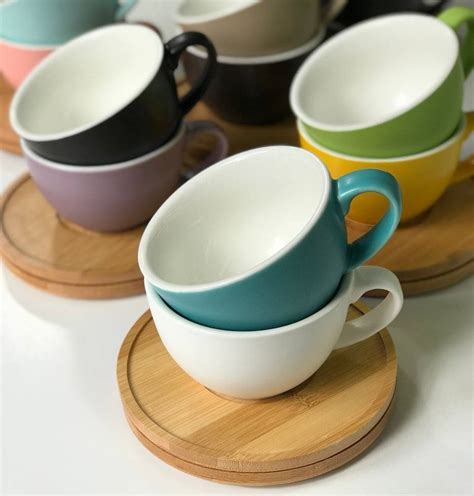 Купити Чашка з дер блюдцем Olens Стокгольм колор 300 мл ЧОРНІ 102 212 102 212 в інтернет