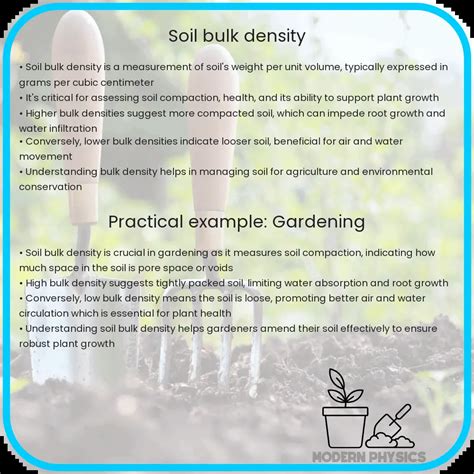 Soil Bulk Density Key Measures Impact Management