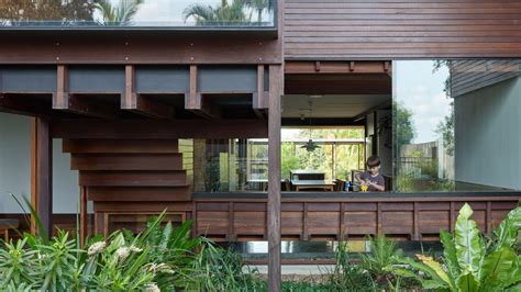 Kieron Gait Updates Balmoral Hillside House With Timber Undercroft