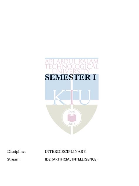 Mtech Ai Syllabus Pdf Machine Learning Support Vector Machine