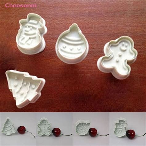 แม่พิมพ์ตัดคุกกี้ บิสกิต เค้ก ฟองดองท์ รูปสโนว์แมน Diy Shopee Thailand