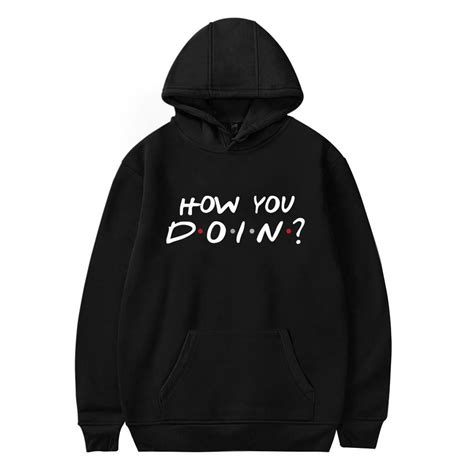Unisex How You Doin Friends Drawstring Hoodie