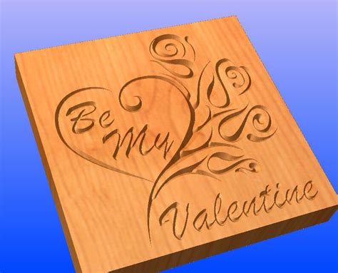 Valentines 5w X 5h G Code Cut File Immediate Instant Download Grbl