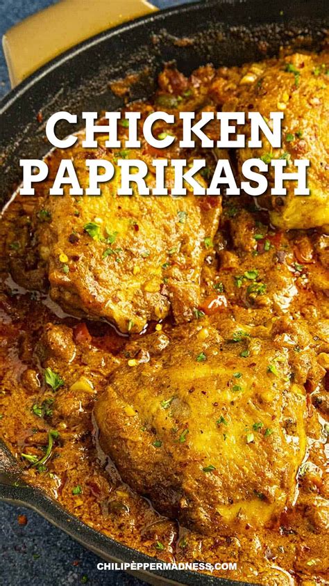 Paprika Chicken Hungarian Chicken Paprikash Artofit