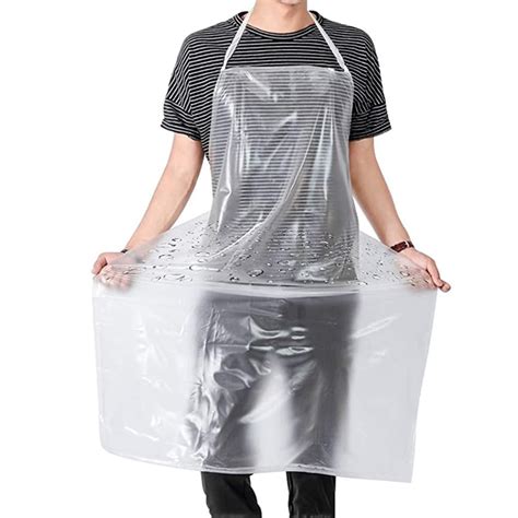 Funglam Unisex Waterproof Apron 47 X 27 5 Inches Heavy Duty