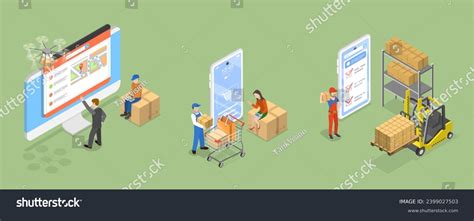 3d Isometric Flat Vector Illustration Global Stock Vector Royalty Free 2399027503 Shutterstock