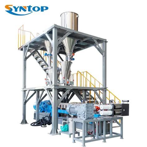 Twin Screw Extruder Compounding Plastic Pp Pe Pvc Twin Screw Extruder Machine Twin Screw