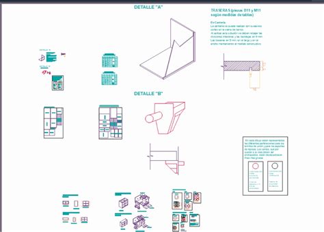 Mdf Furniture In Autocad Download Cad Free 105 71 Kb Bibliocad