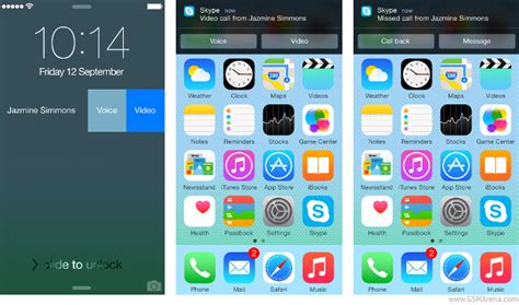 Skype For IOS Comes With Interactive Notifications